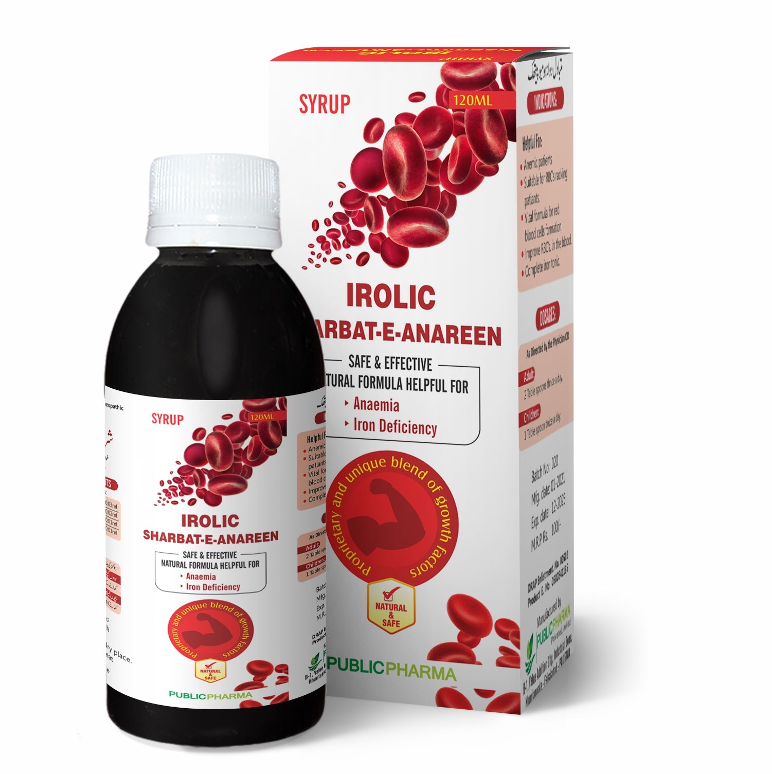 irolic syrup - Public Pharma – Public Pharma (Pvt) Ltd