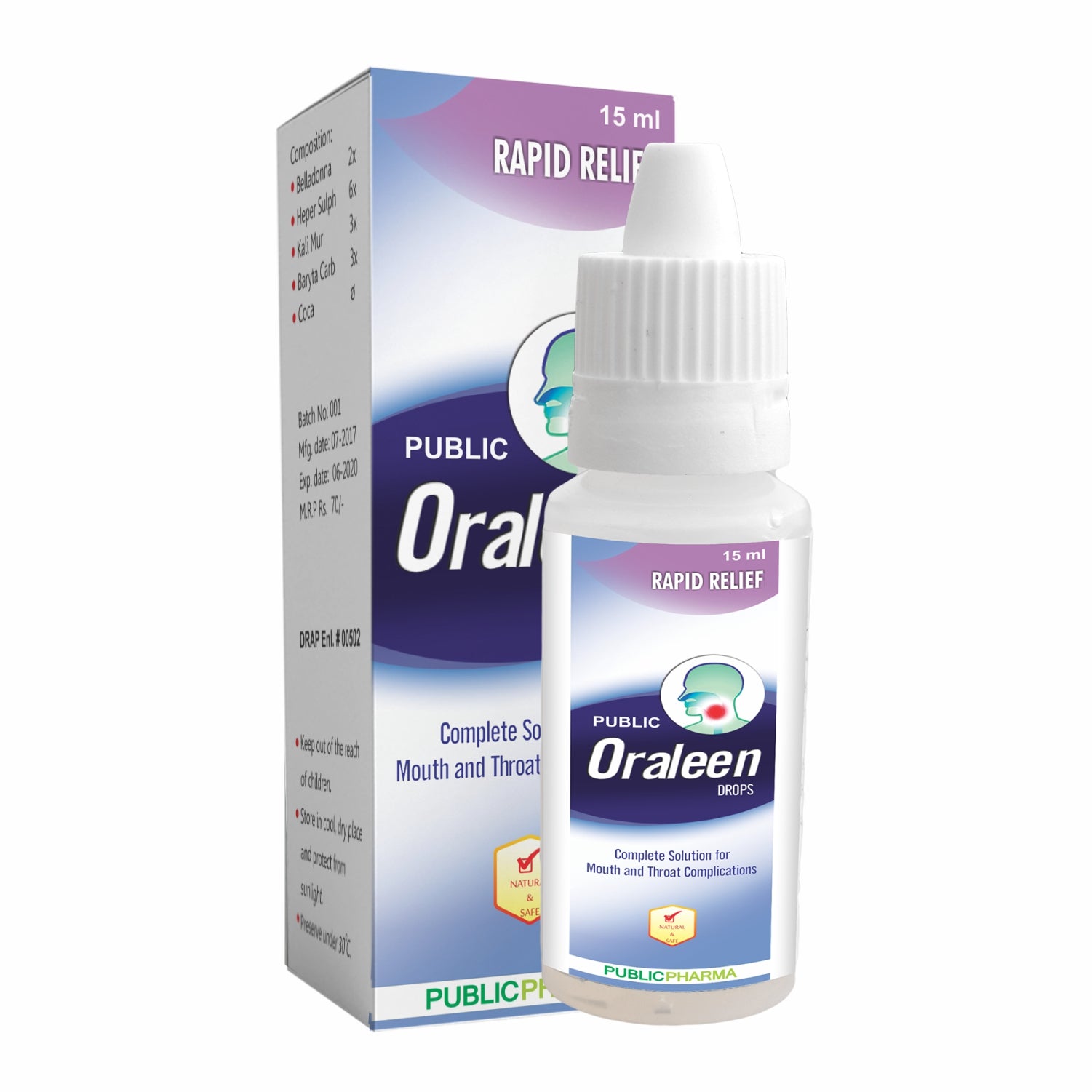 Oraleen Drops – Public Pharma (Pvt) Ltd